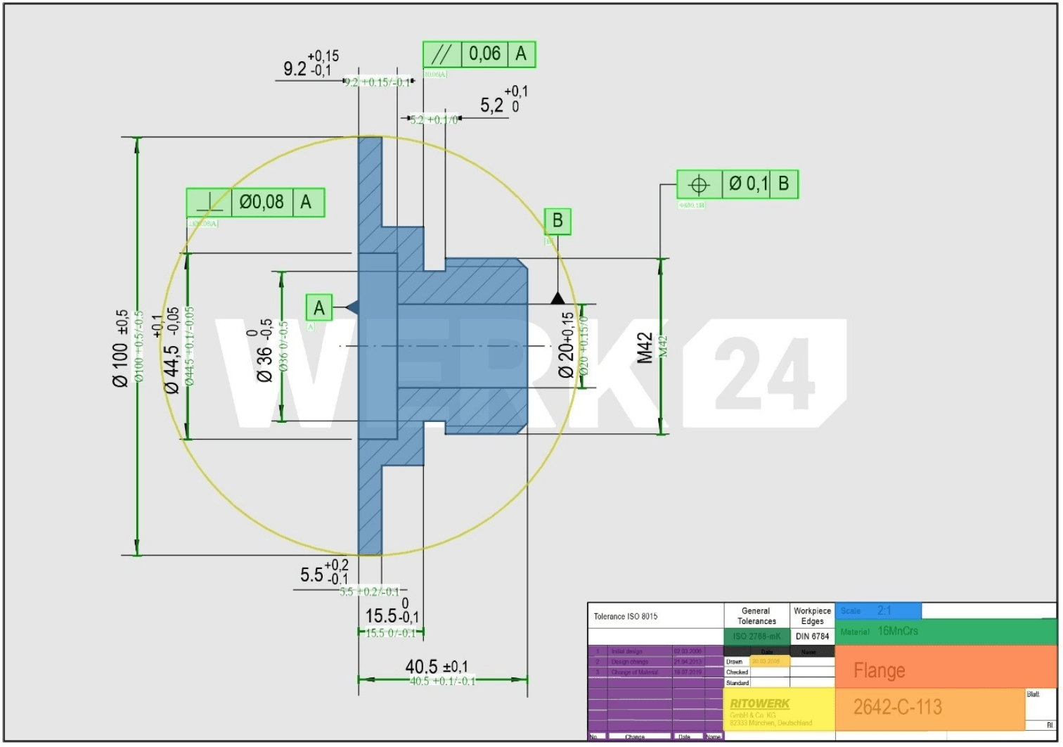 AI Feature Extraction from Engineering Drawings | Werk24